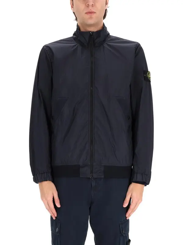 Stone Island Stiff Collar Jacket - Blue