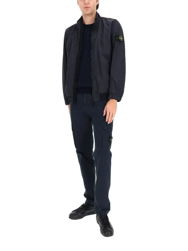 Stone Island Stiff Collar Jacket - Blue