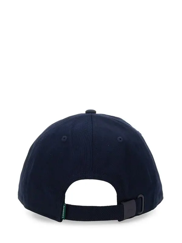 Lacoste Baseball Cap With Logo - Blue