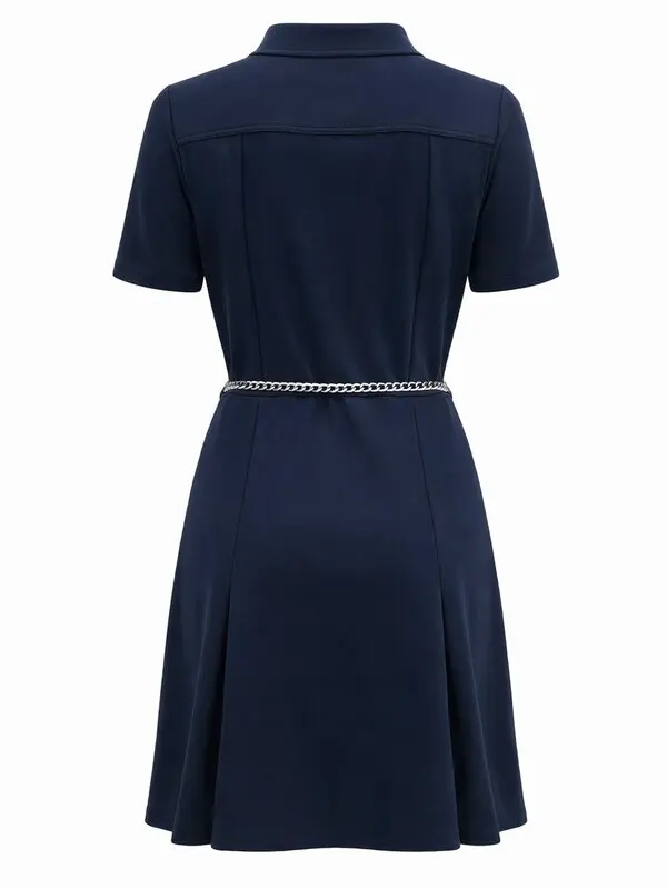 Michael Kors Mini "scuba" Dress - Blue