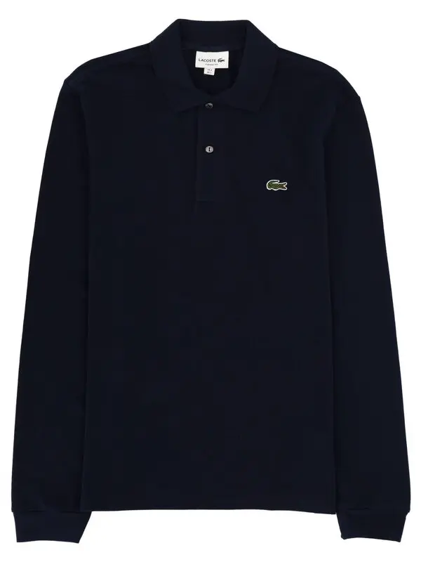 Lacoste Polo With Logo - Blue