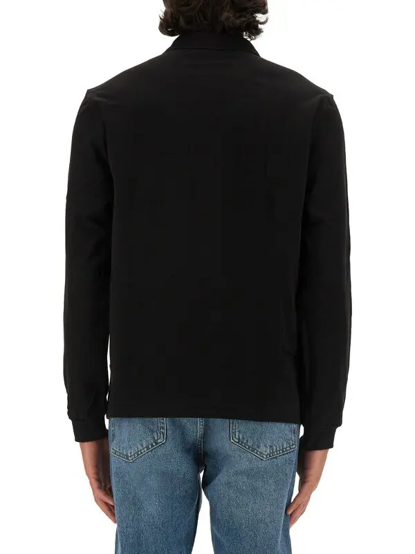Lacoste Polo With Logo - Black