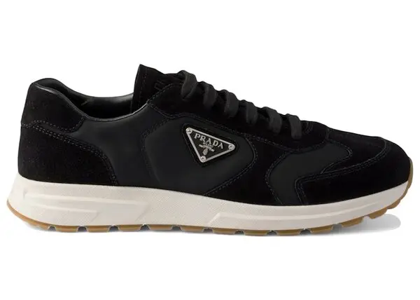 Prada Prax Suede And Re-nylon Sneakers