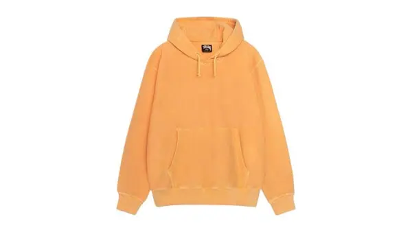 StÜssy Buana Pig. Dyed Hoodie - Orange