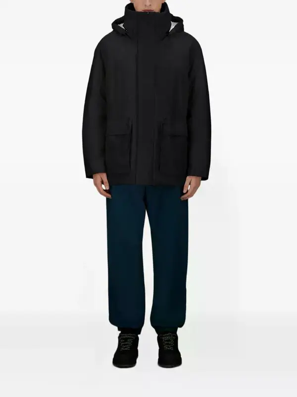 Herno Hooded Flap-pocket Jacket - Black