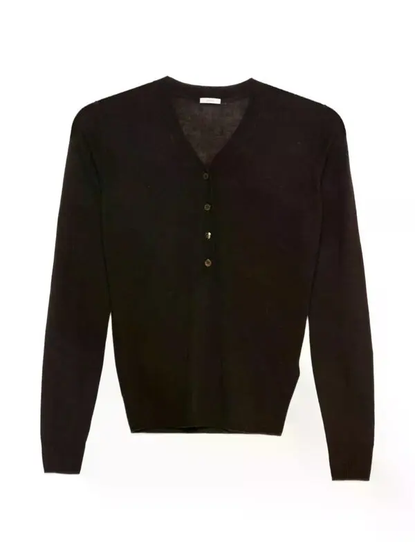 JOSEPH Gillies V-neck Sweater - Brown