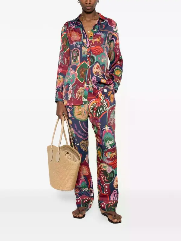 Farm Rio Patterned Trousers