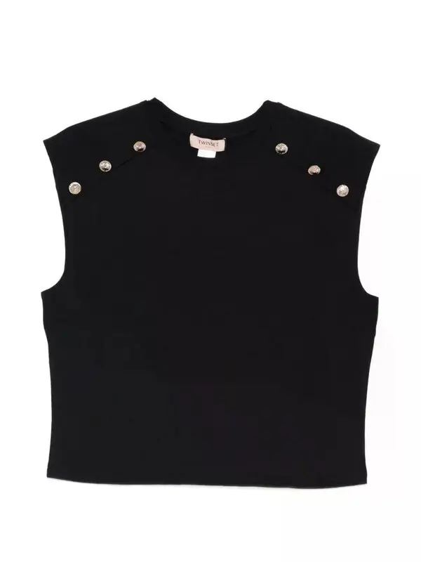 TWINSET Button-embellished Top