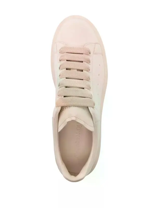 Alexander McQueen Oversized Tonal Leather Sneakers