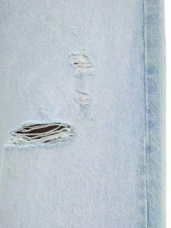 LEVI'S Distressed Wide Leg Jeans