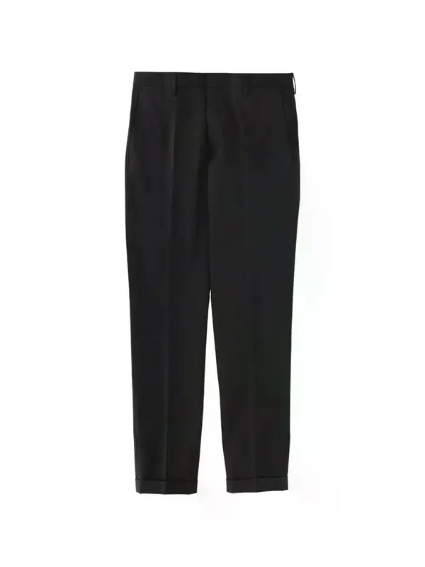 Paul Smith Cuffed Trousers - Black