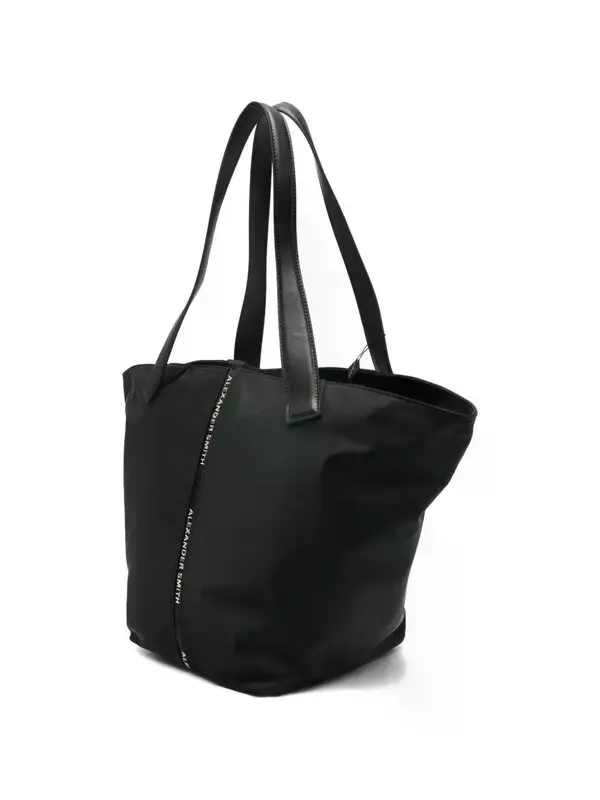 ALEXANDER SMITH Large Lauren Tote Bag - Black