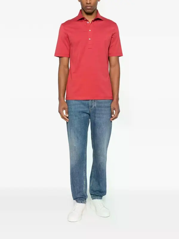 Brunello Cucinelli Buttoned Polo Shirt