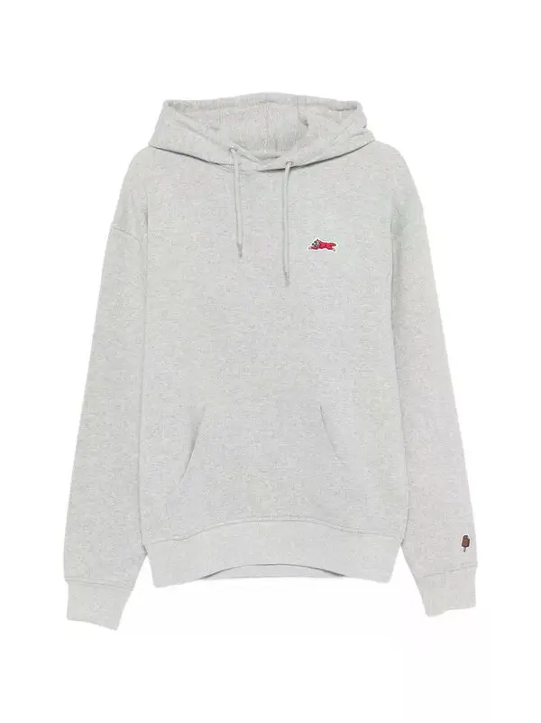 ICECREAM Patch-detail Hoodie - Grey