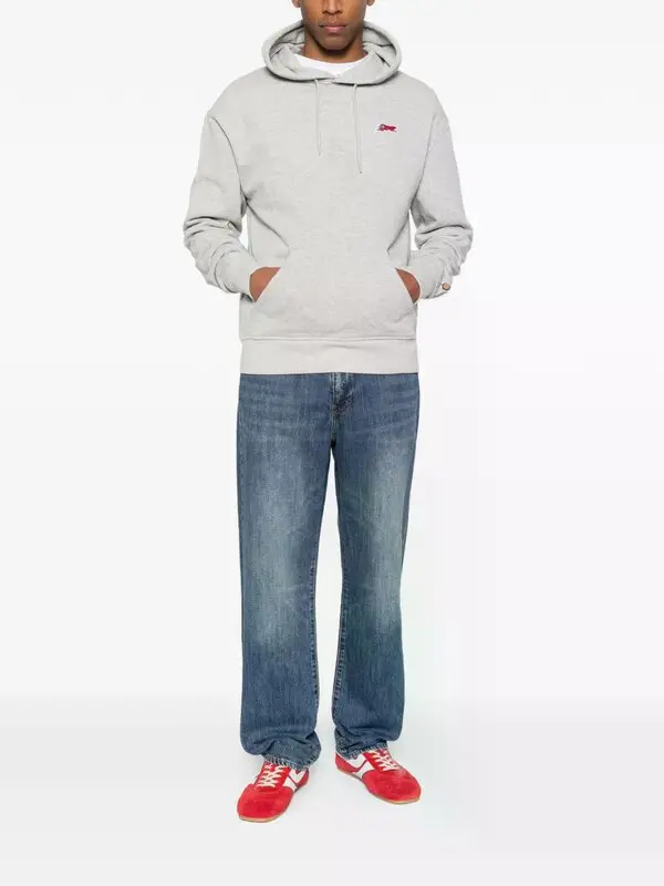 ICECREAM Patch-detail Hoodie - Grey