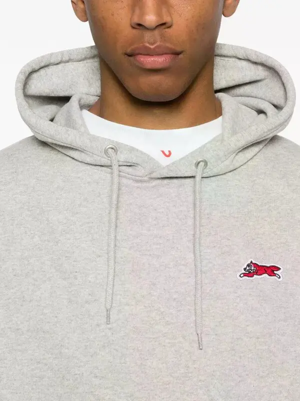 ICECREAM Patch-detail Hoodie - Grey