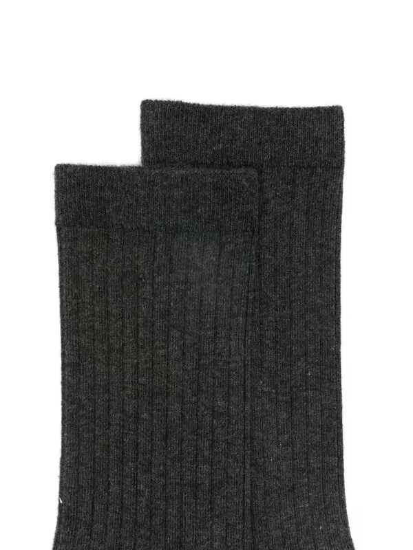 TOTEME Ribbed Crew Socks
