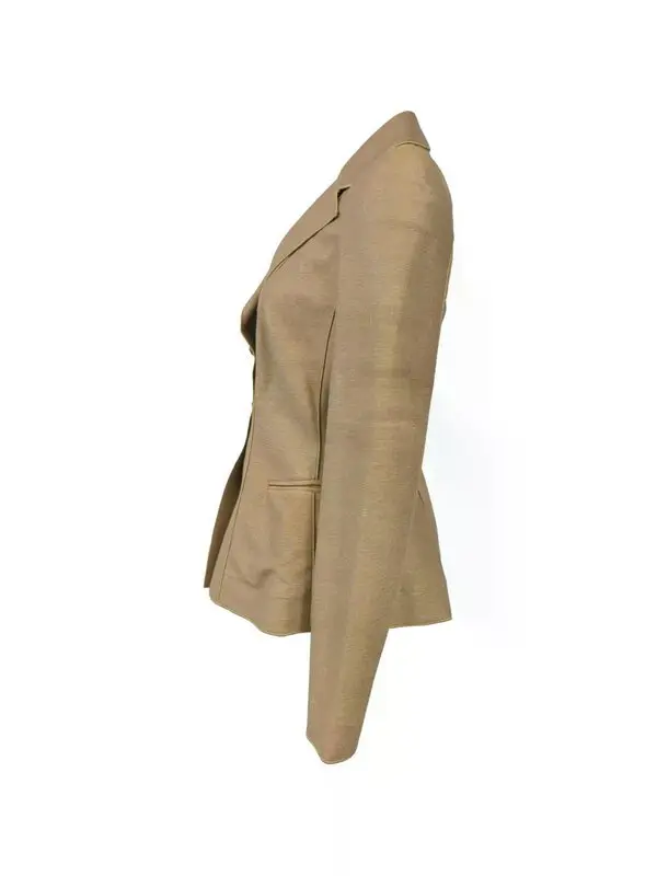 Giorgio Armani Single-breasted Piping Blazer