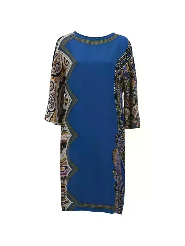 Etro Printed Silk Dress
