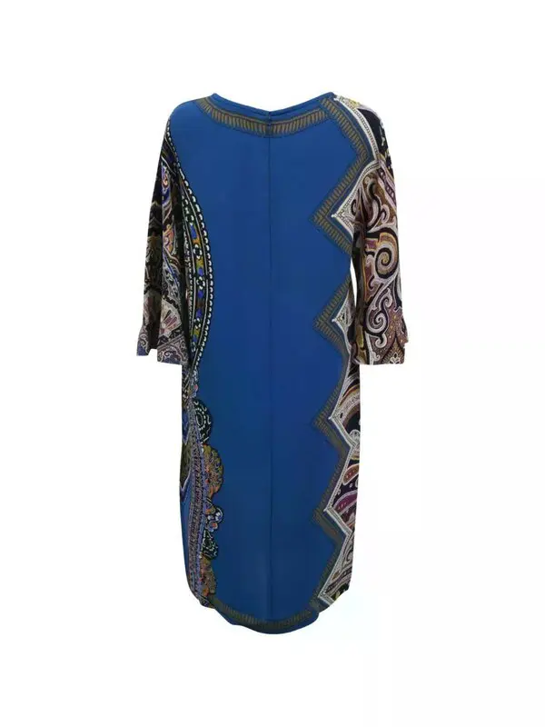 Etro Printed Silk Dress