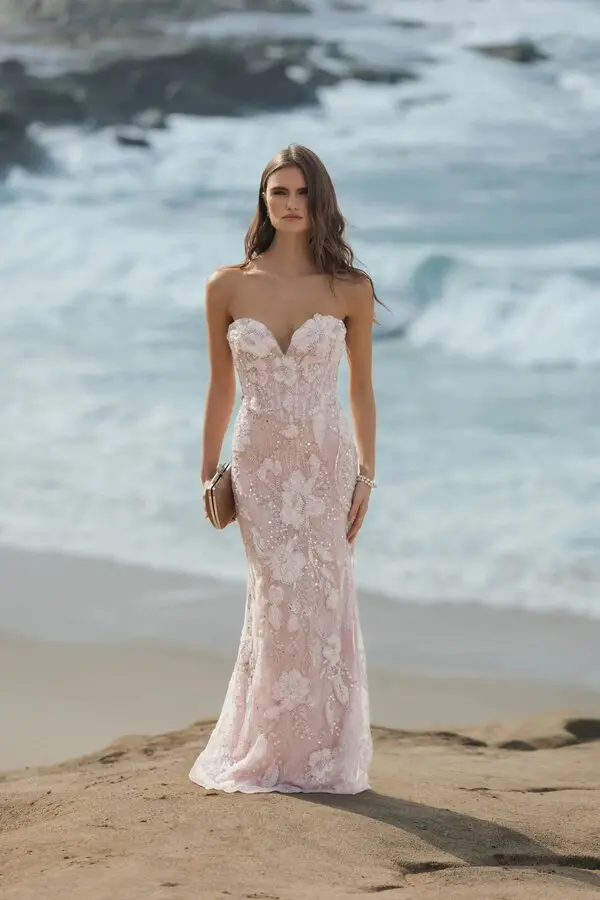 Mac Duggal Embellished Sweetheart Mermaid Gown
