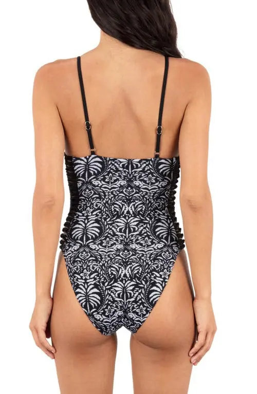 Hurley Ikat Palm One-piece Swimsuit