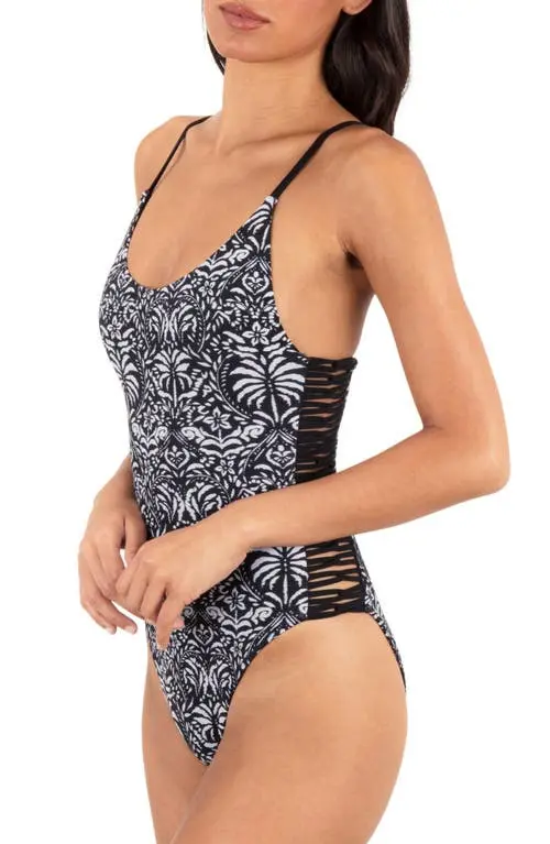 Hurley Ikat Palm One-piece Swimsuit
