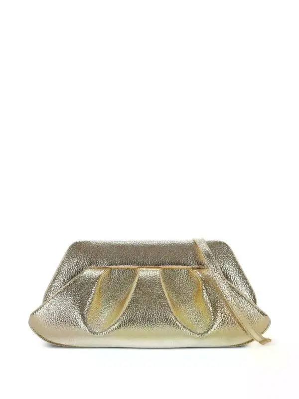THEMOIRE Gea Laminated Clutch - Gold