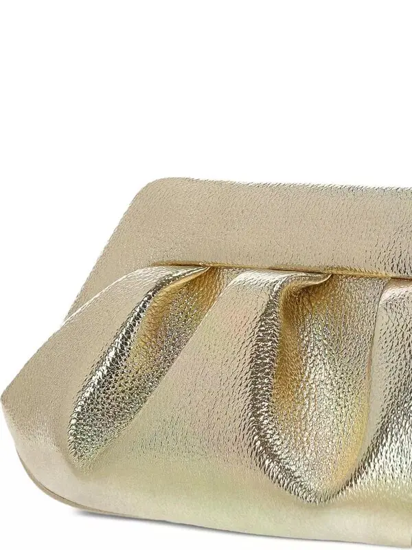 THEMOIRE Gea Laminated Clutch - Gold