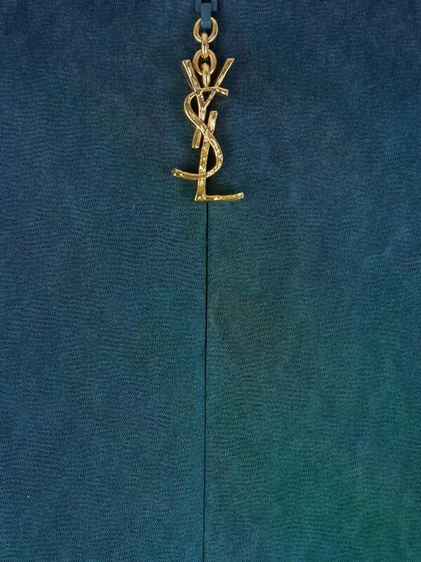 Saint Laurent Logo-detail Mini Dress
