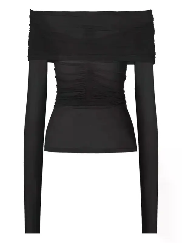 Wolford Sheer Drape Long-sleeved Top