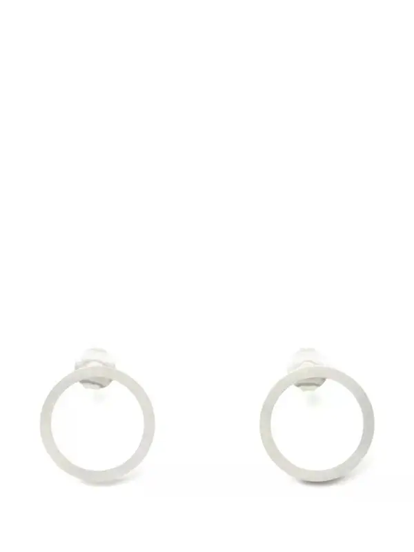 MAISON MARGIELA Number-reference Earrings - Silver