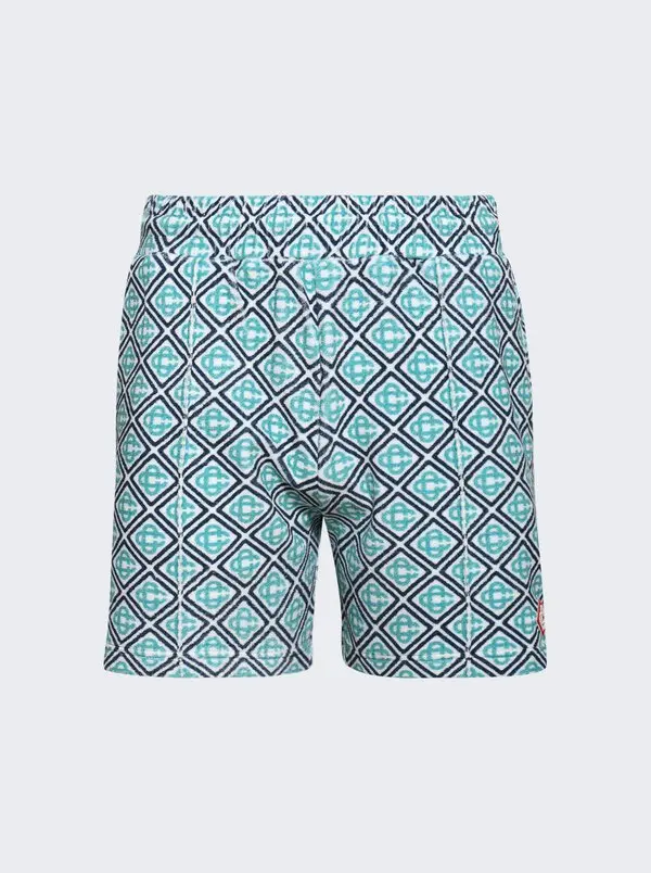 Casablanca Towelling Short - Blue