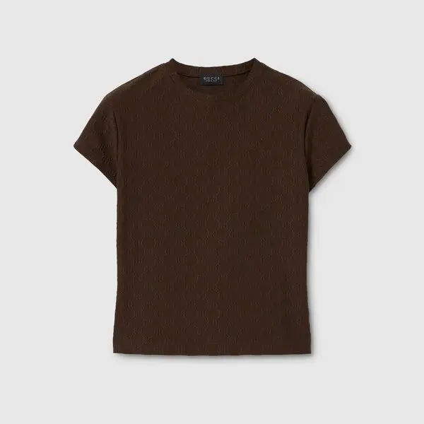 Gucci Gg Jersey Jacquard T-shirt