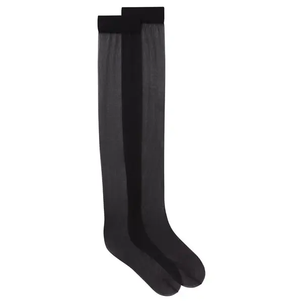 SKIMS Hosiery Knee High Stockings - Onyx