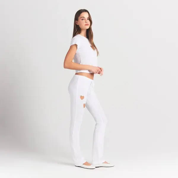 SKIMS Heart Cut-out Straight Leg Pants
