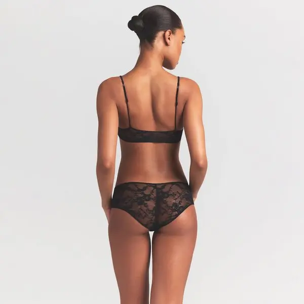SKIMS Hipster | Black | | Stretch Lace