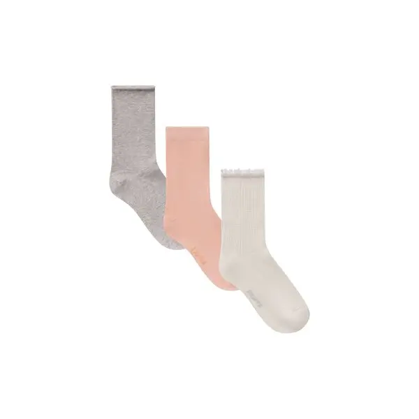 SKIMS Valentines Sock 3-pack - Marble Primrose Multi