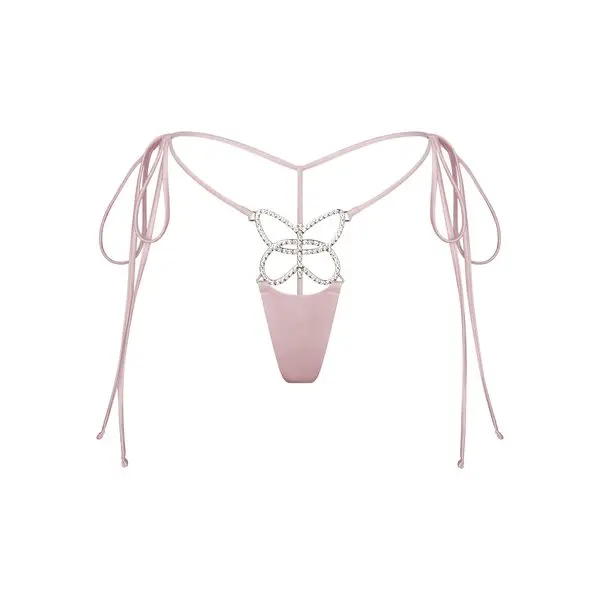 SKIMS Novelty Intimates Butterfly Charm String Thong