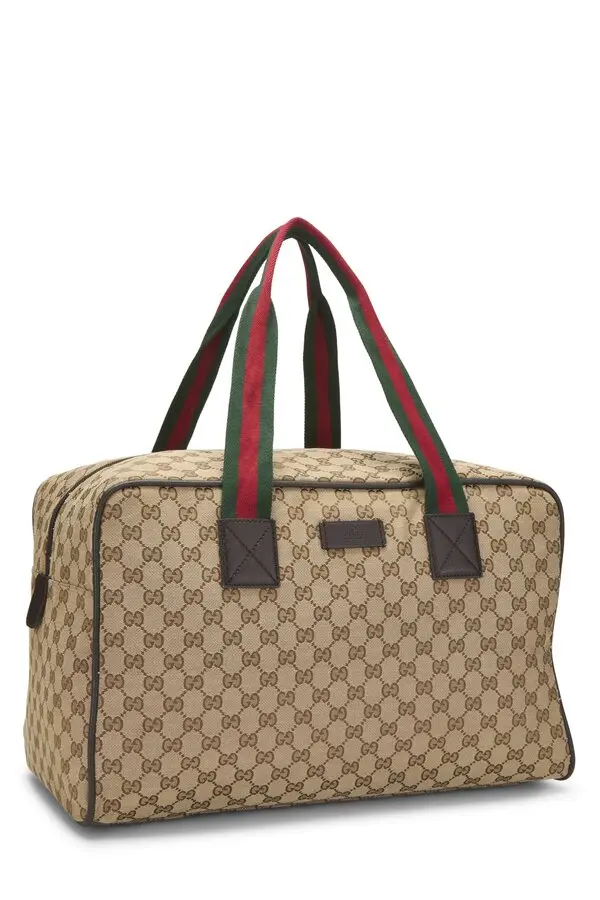 Gucci Gg Canvas Duffle - Beige