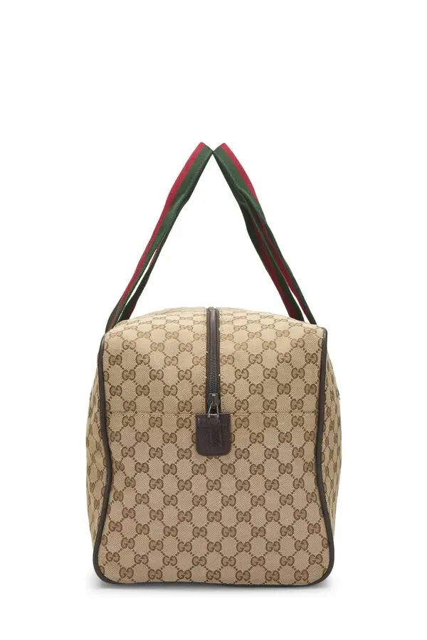 Gucci Gg Canvas Duffle - Beige