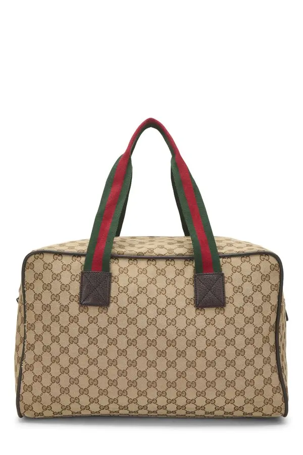 Gucci Gg Canvas Duffle - Beige