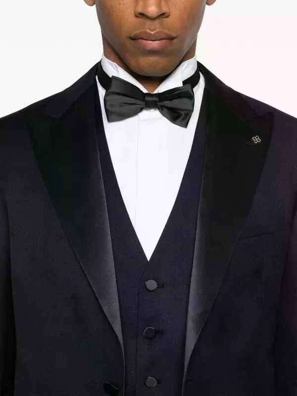 Tagliatore Shawl-lapel Single-breasted Suit - Blue