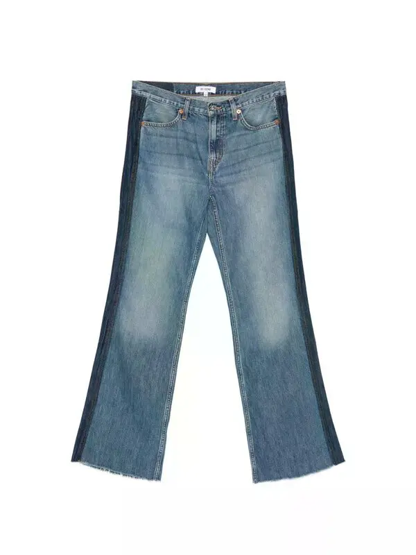 RE/DONE Frayed-hem Jeans