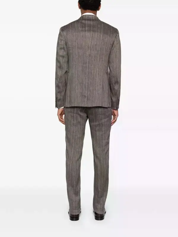 Tagliatore Double-breasted Striped-pattern Suit