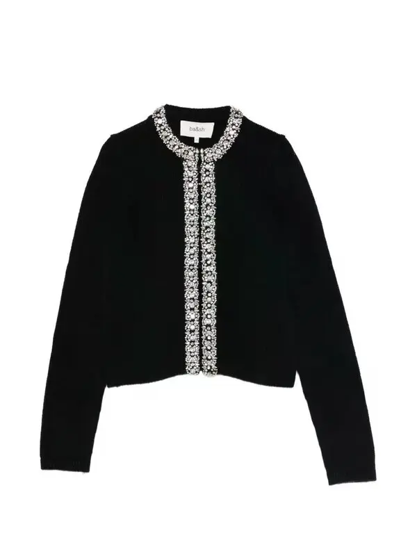 Ba&sh Trim-embellished Cardigan - Black