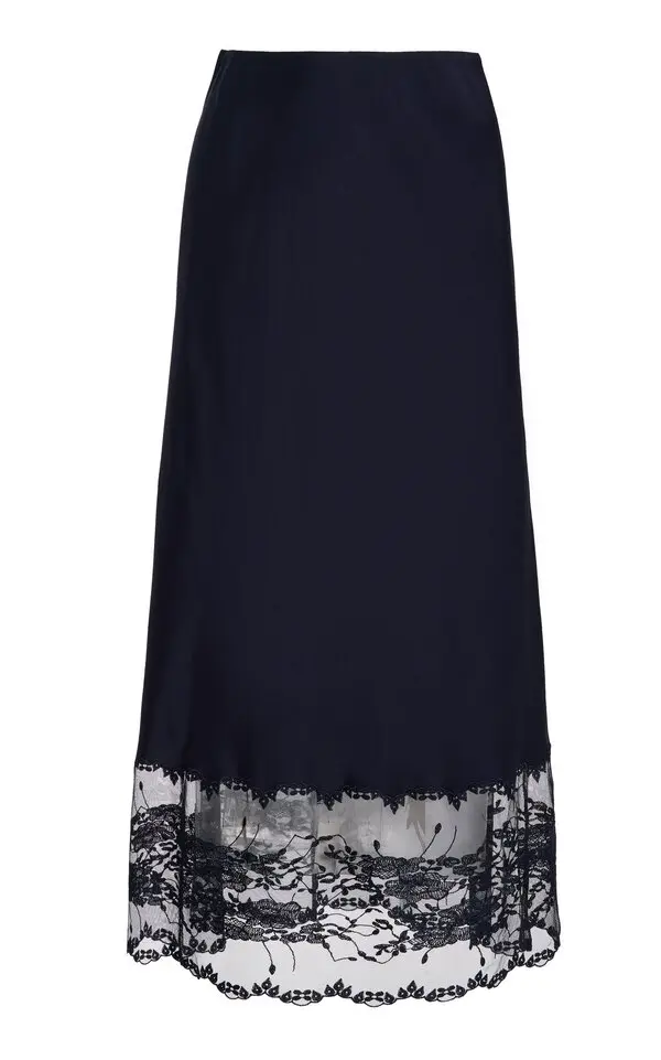 BY MALENE BIRGER Blake Lace-trimmed Maxi Skirt