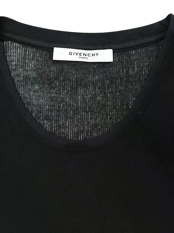 Givenchy Animal-printed Trim T-shirt
