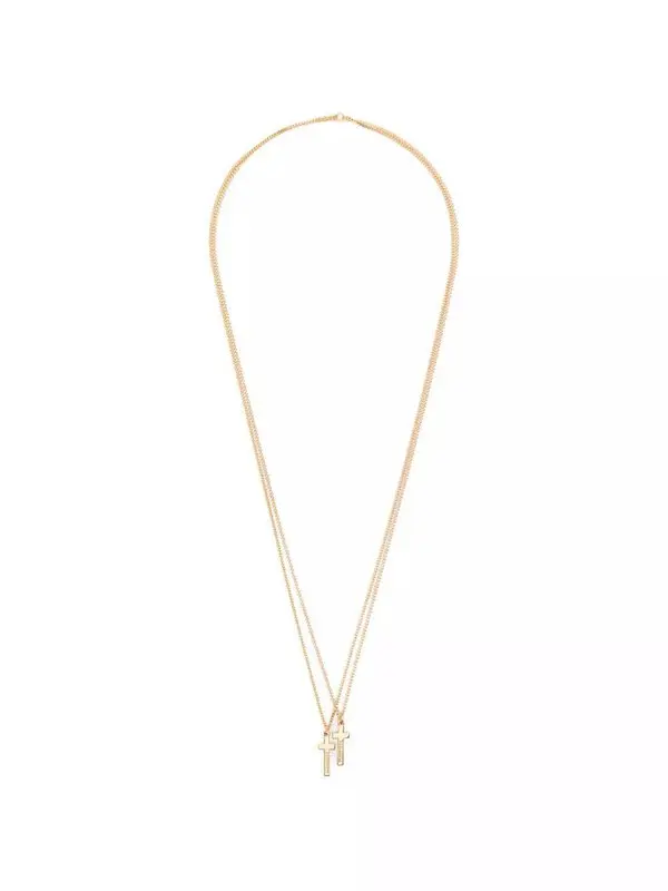 Dsquared2 Cross-pendant Necklace - Gold