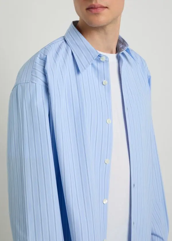 Dries Van Noten Croom Pinstriped Cotton-poplin Shirt